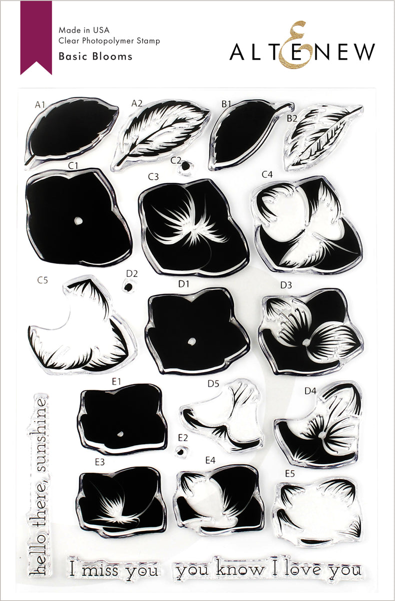 Basic Blooms Stamp Set – My Perfect Stamp