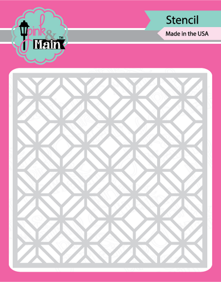 Garden Gate Stencil - Pink and Main – My Perfect Stamp